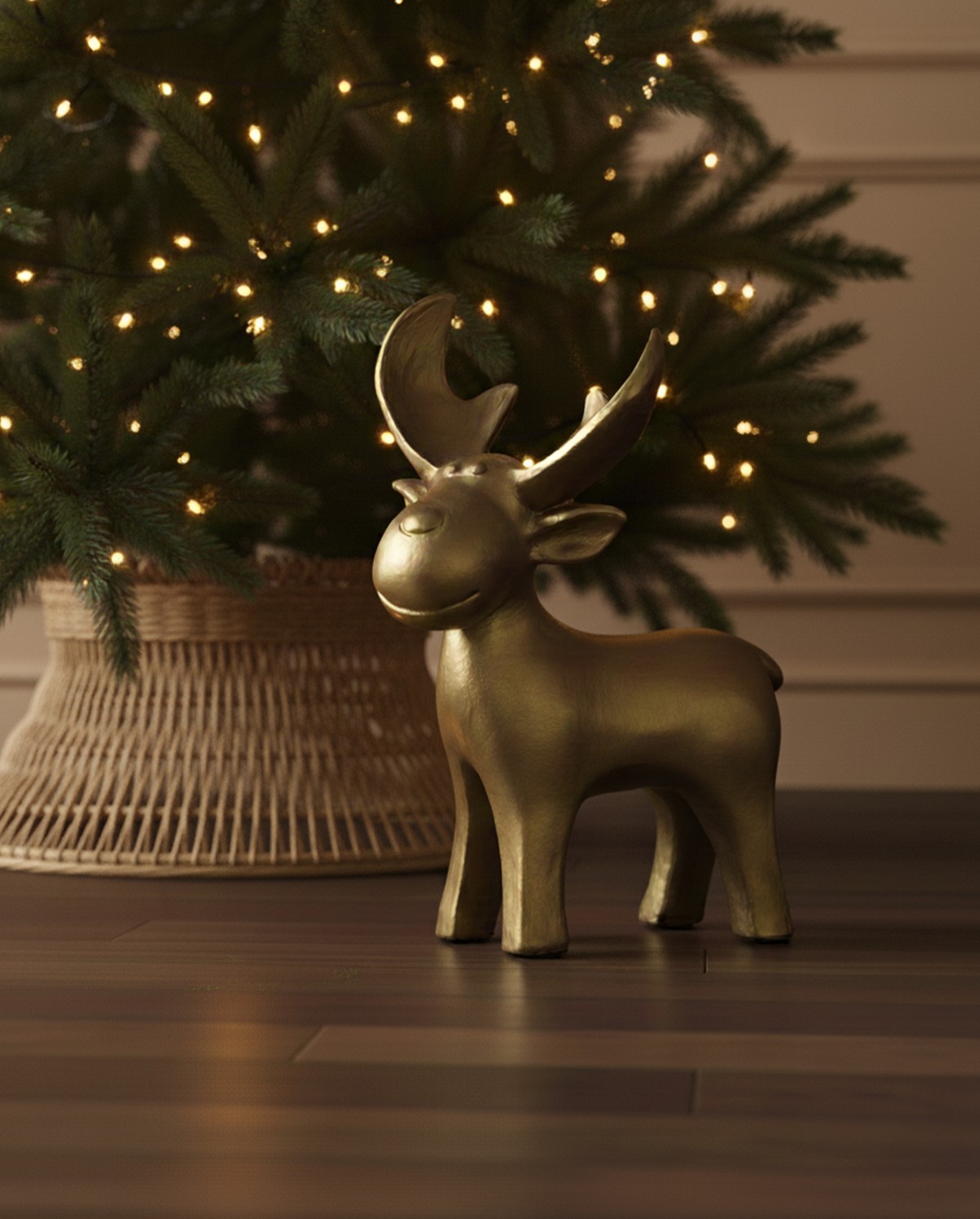 Resin Cilo decorative reindeer