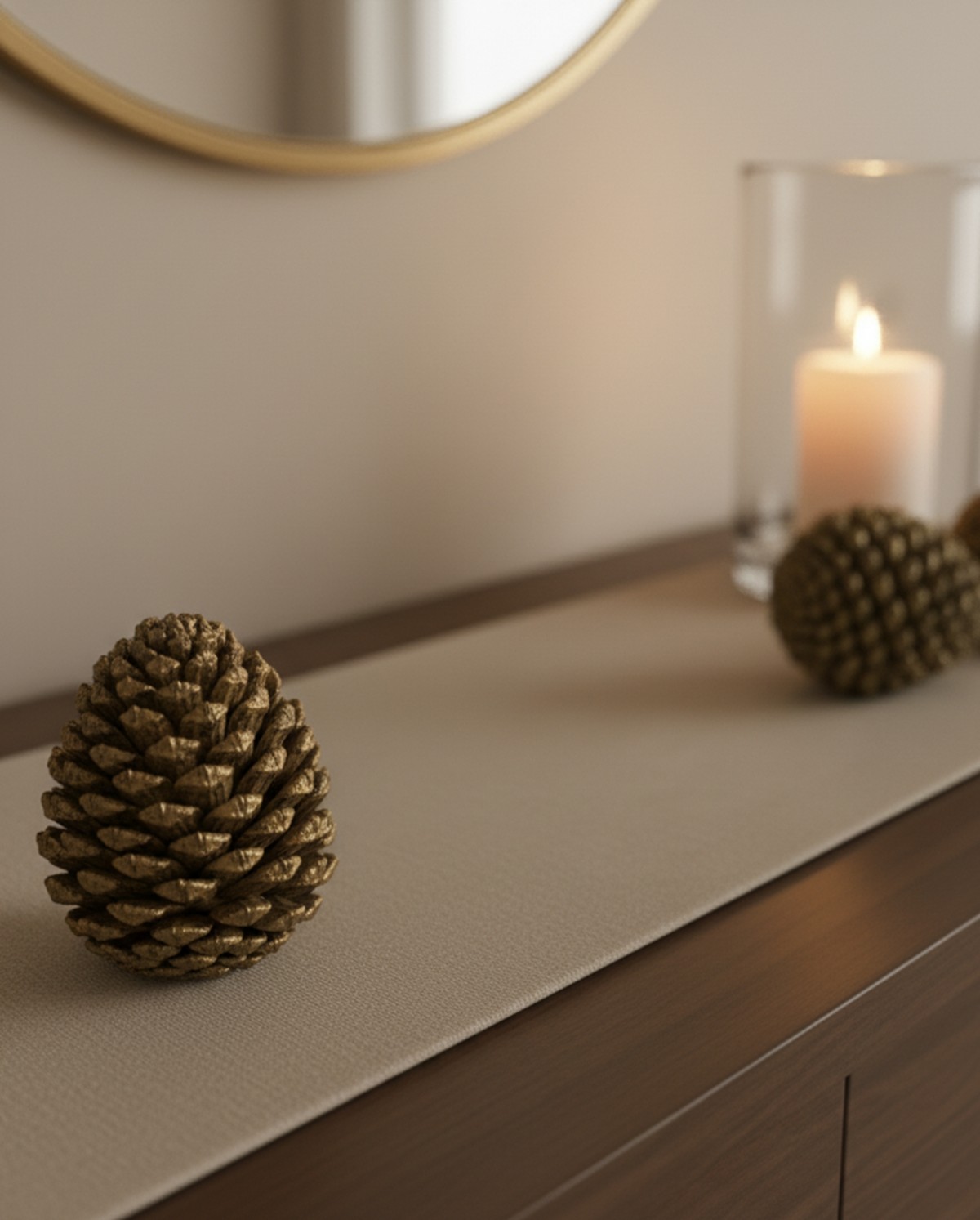 Set Aelia de 2 piñas decorativas