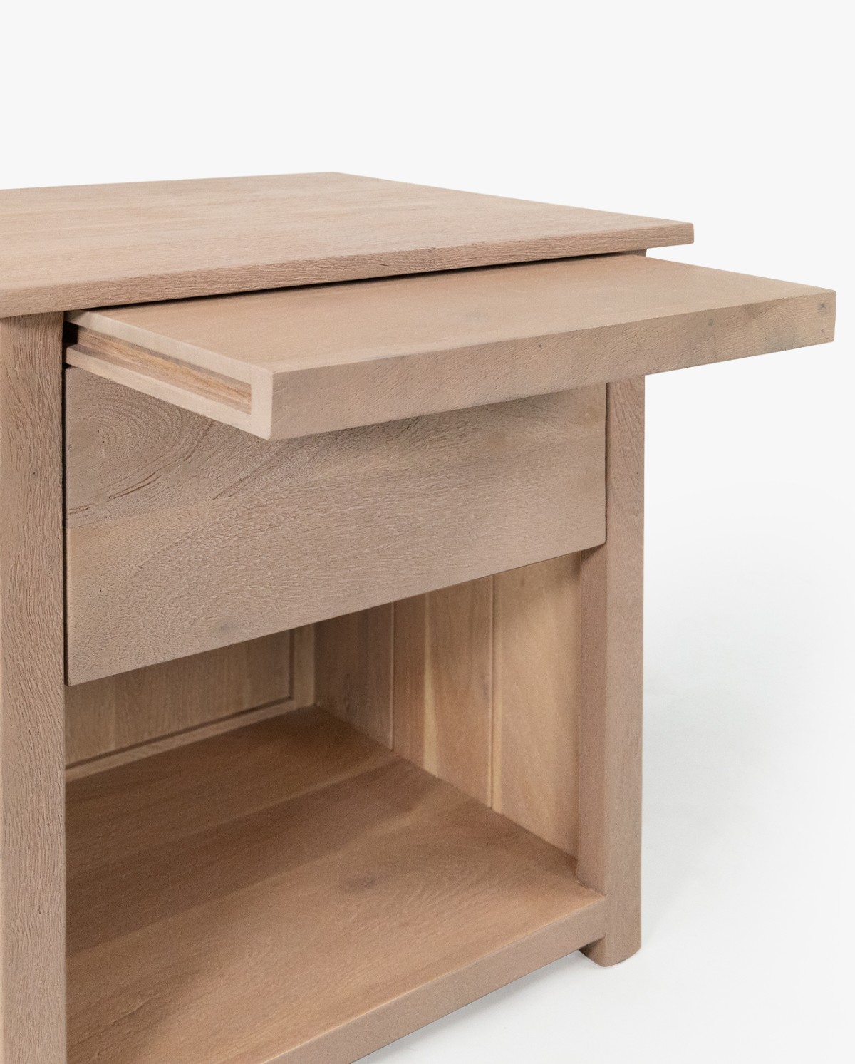 Table de chevet Riaan 1 tiroir en acacia 49x37cm