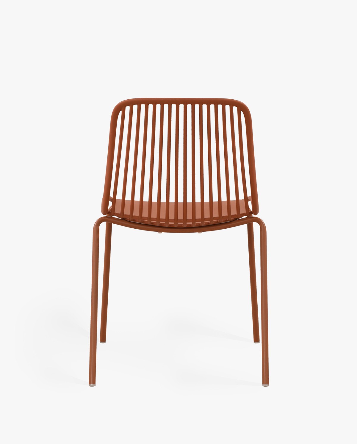Haidar outdoor chair made of polypropylene and metal