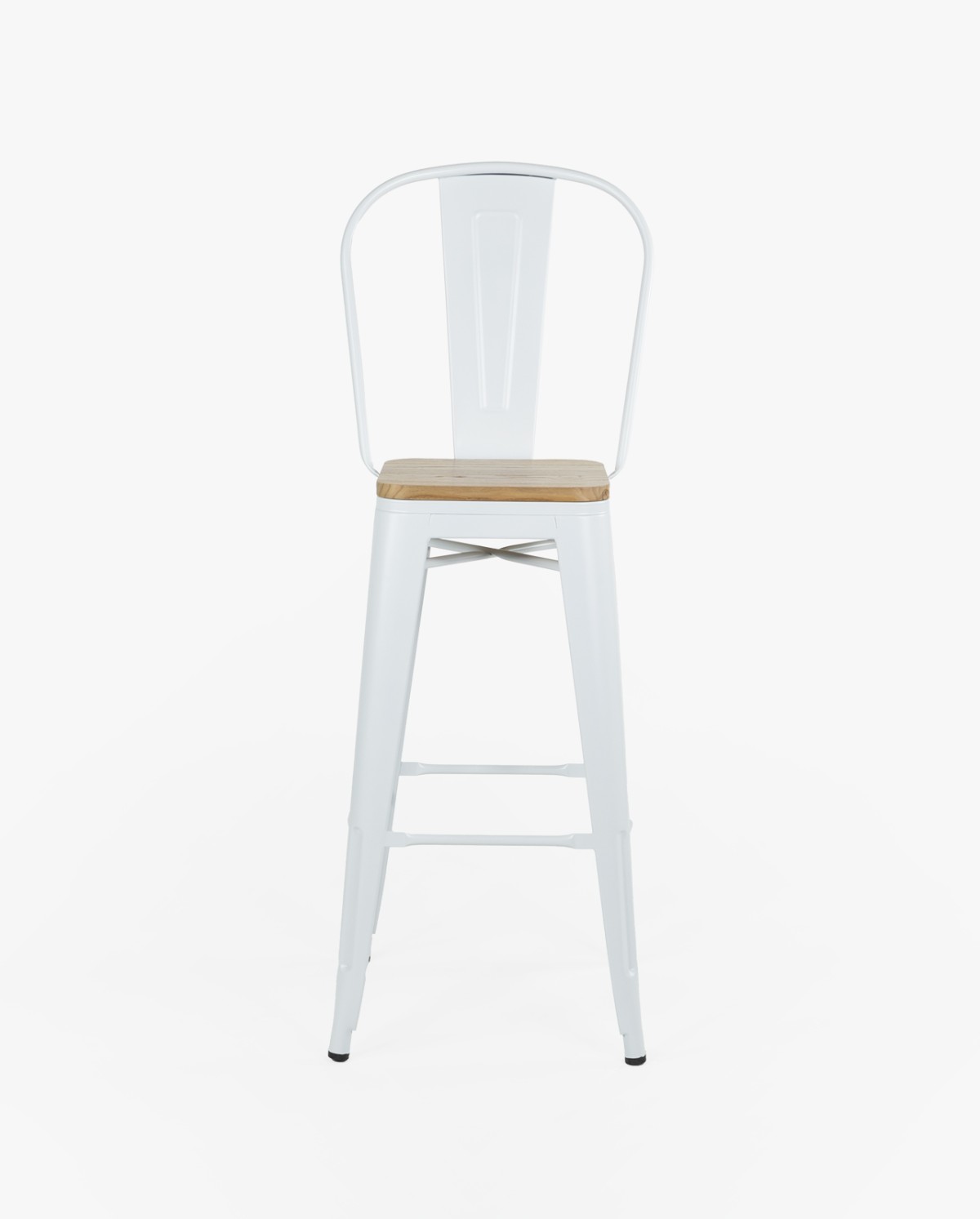 Oliix Matte High-Back Stool - Shop Online | Vaukura